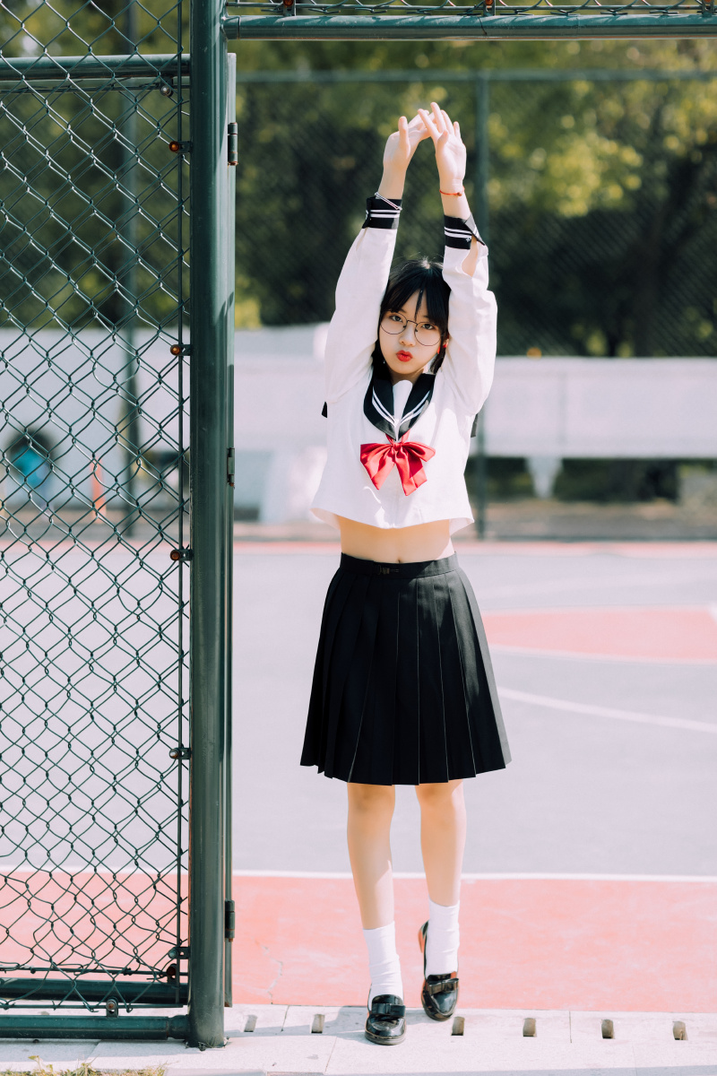 小果的JK制服写真 - SOUSHOU