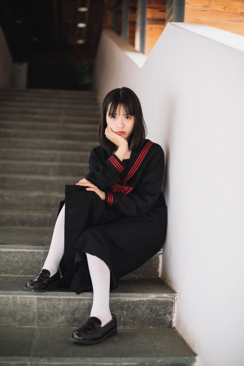 教堂里的JK制服少女（20191004） - SOUSHOU